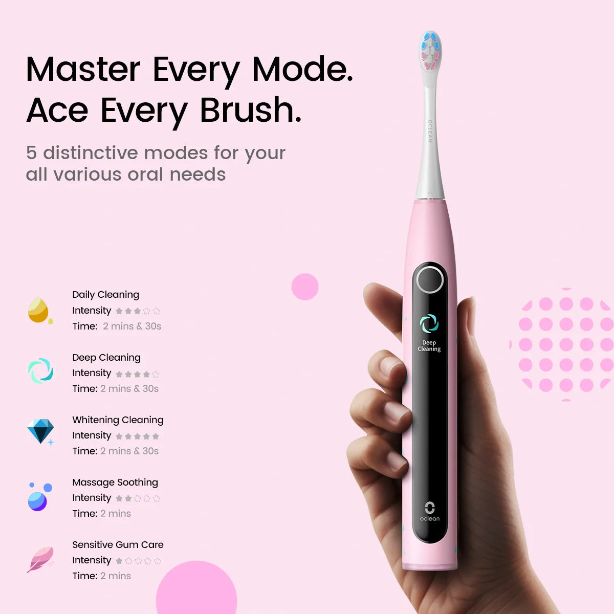 Kas elektrilised hambaharjad on lastele paremad? - Oclean